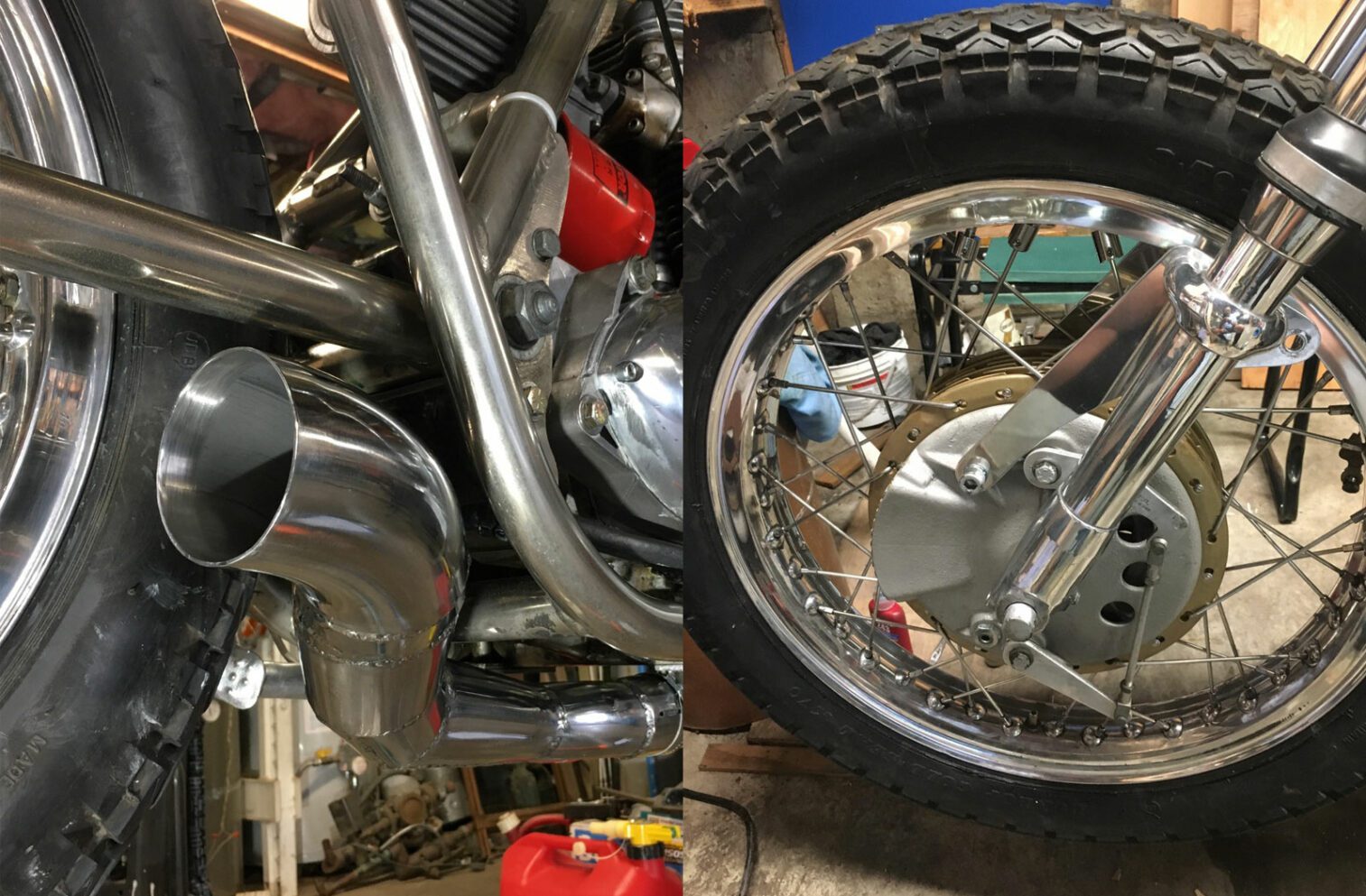 Larry Maas Triumph T120TT - Return of the Cafe Racers