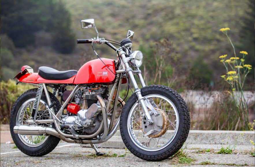Larry Maas Triumph T120TT - Return of the Cafe Racers