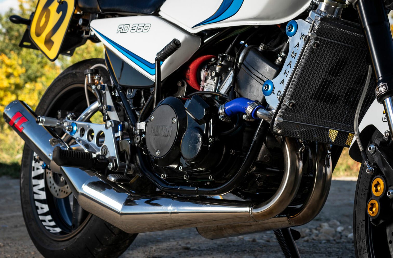 OMGWTF - Stu Lloyd Yamaha RD350LC - Return of the Cafe Racers