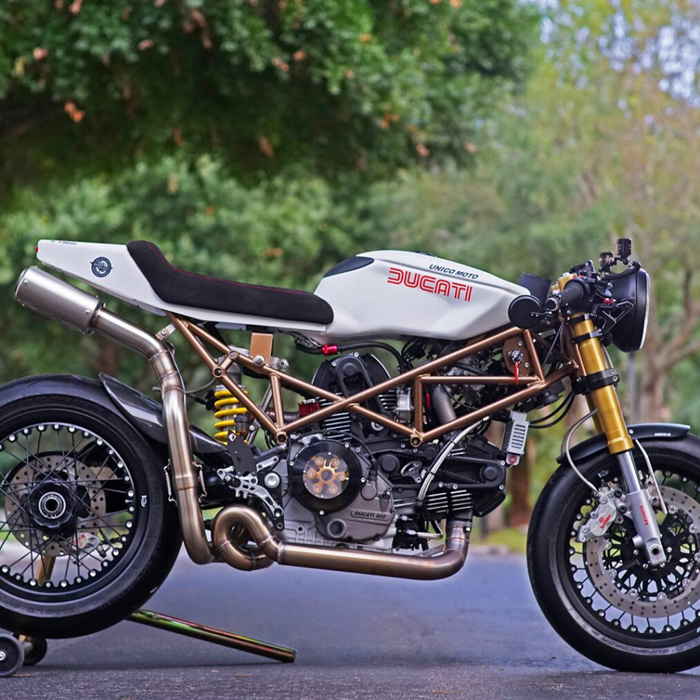 Tron Legacy Motorcycle - Ducati Sport 1000 - Return of the Cafe Racers
