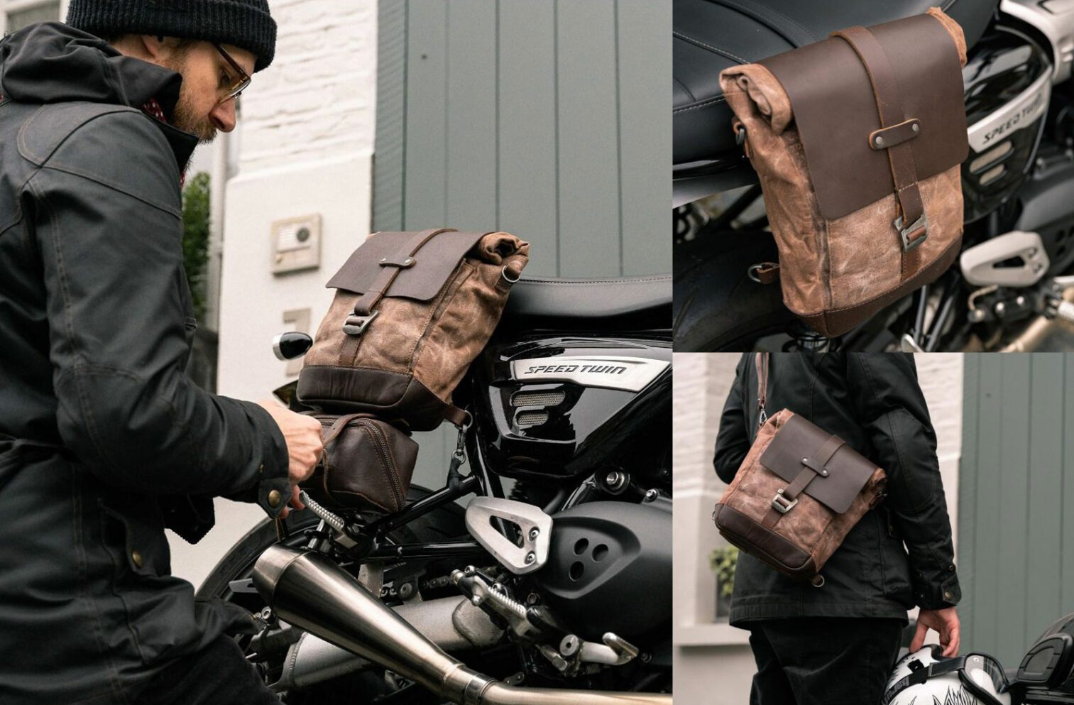 4 of the Best Looking Motorcycle Luggage Brands - Return of the Cafe Racers