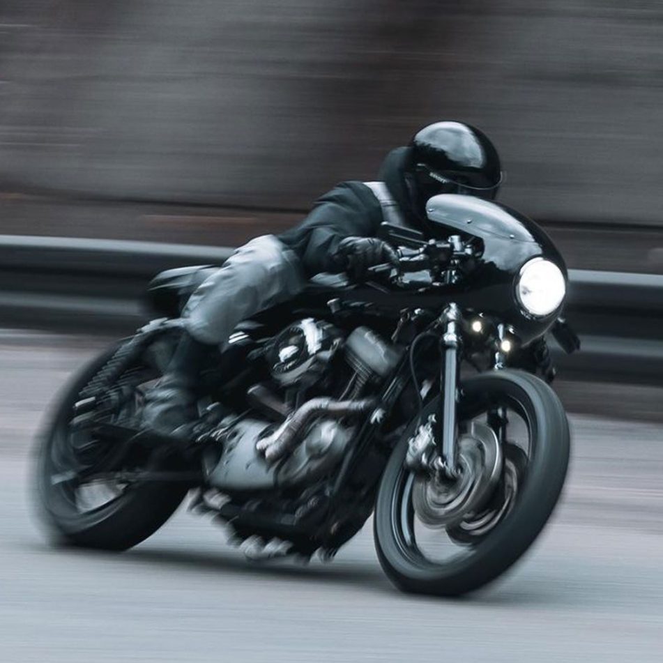 Cowboy's Chopper Sportster XR1200 Cafe Racer