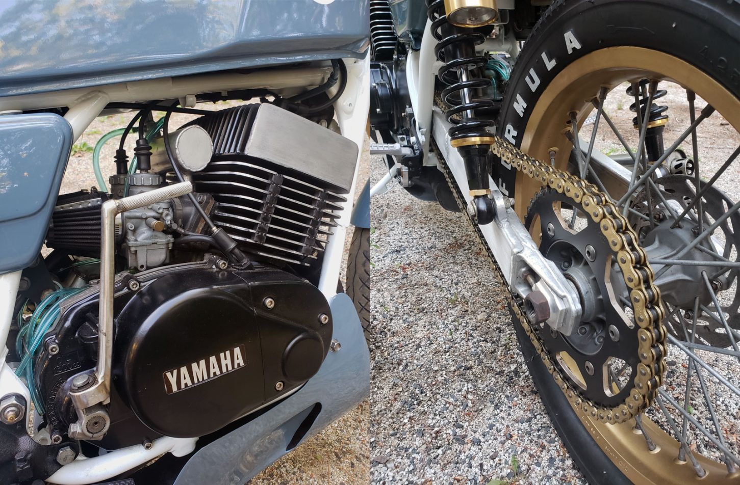 On a Budget - Coti Sanders Yamaha RD400 - Return of the Cafe Racers