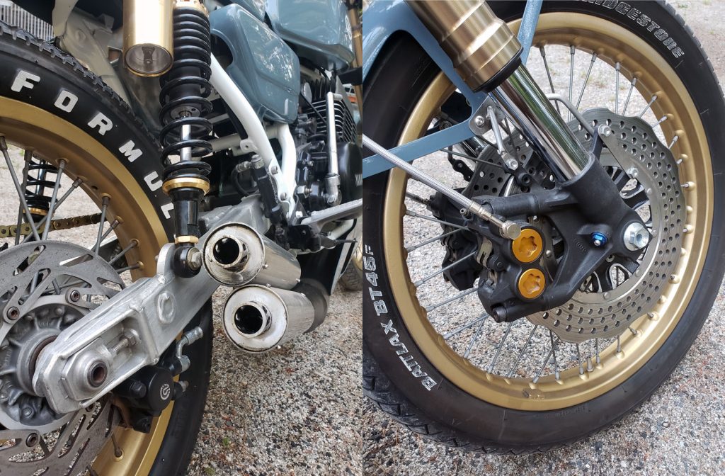 On a Budget - Coti Sanders Yamaha RD400 - Return of the Cafe Racers