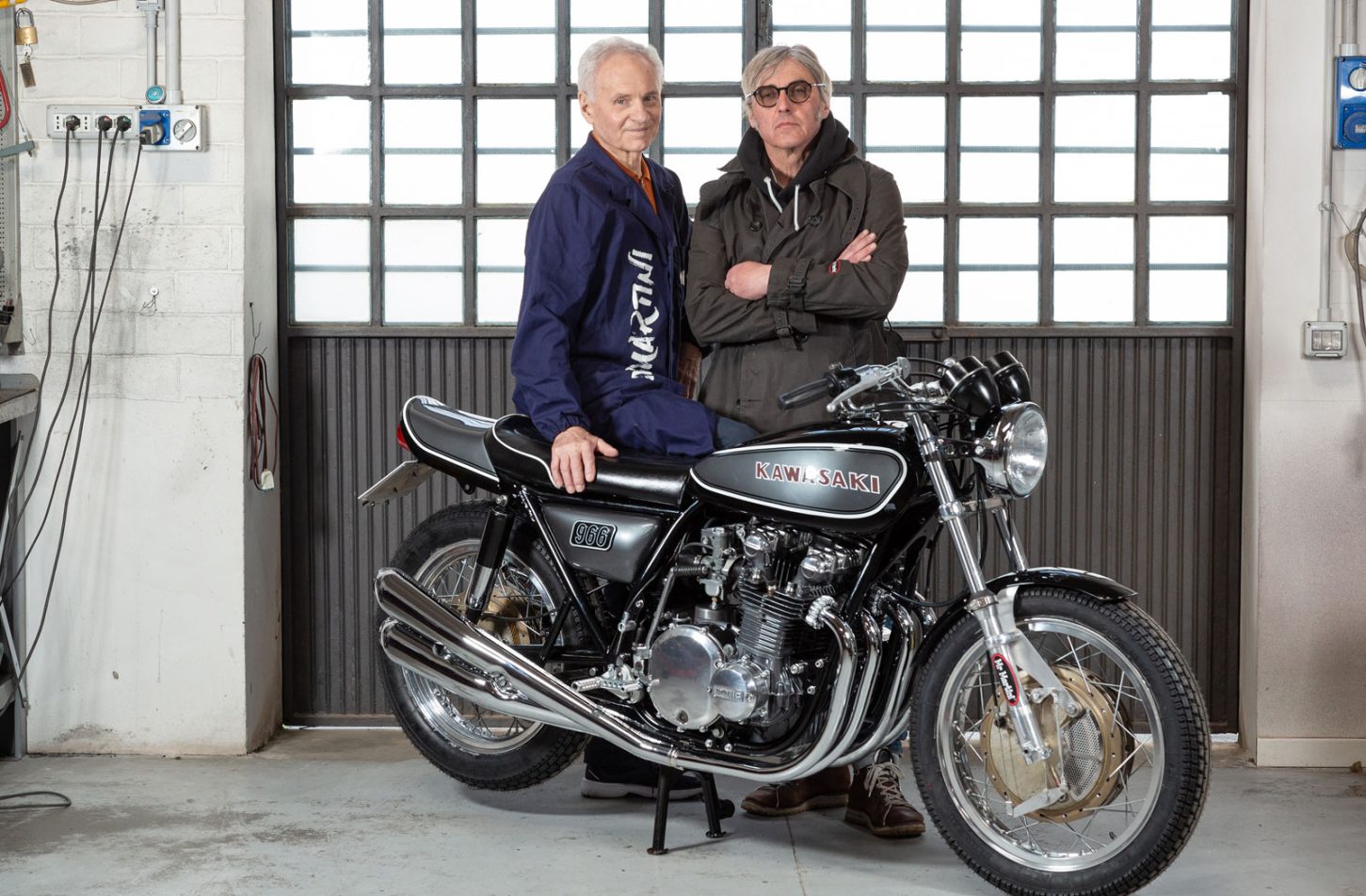 Nine Six Six: Mr Martini Kawasaki Z900 Resto-Mod italiano - Mundo Tuerca