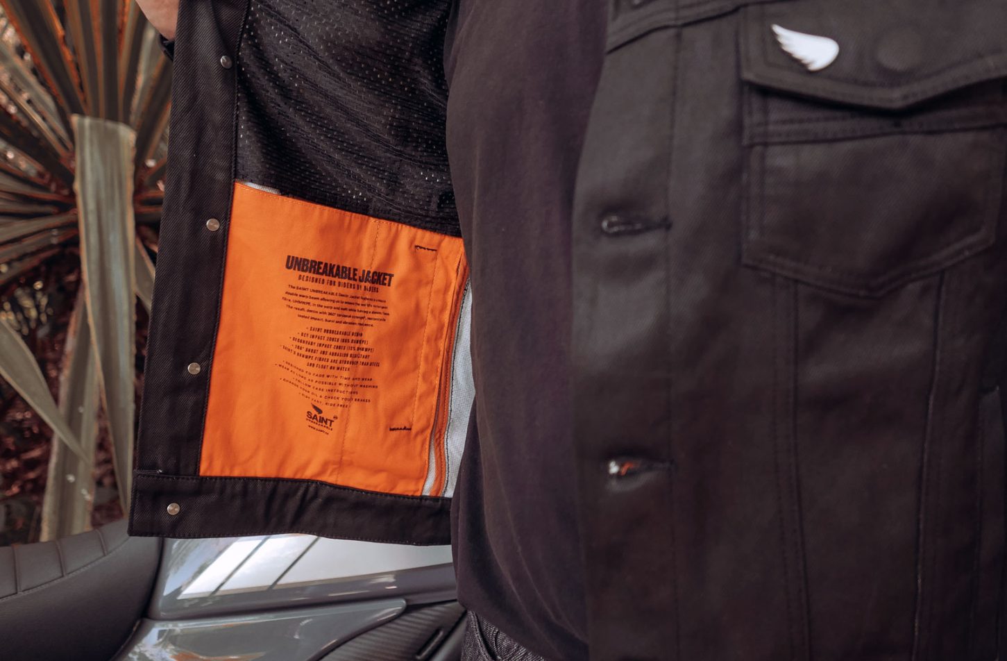 Riding Gear Review: Saint Unbreakable Shearling Denim Jacket - Return ...