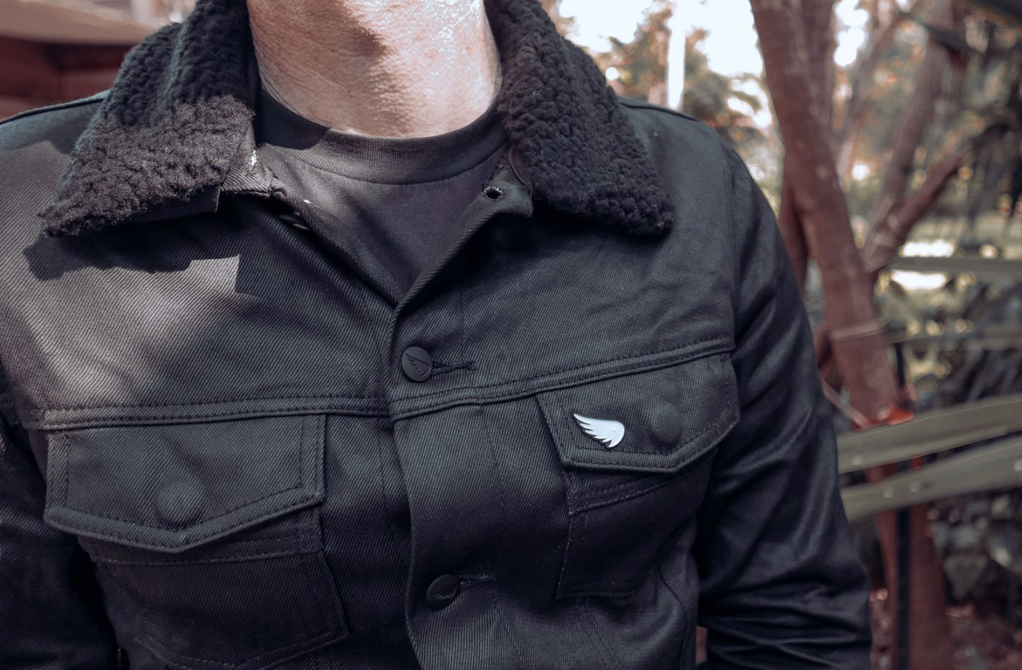 Riding Gear Review: Saint Unbreakable Shearling Denim Jacket - Return ...
