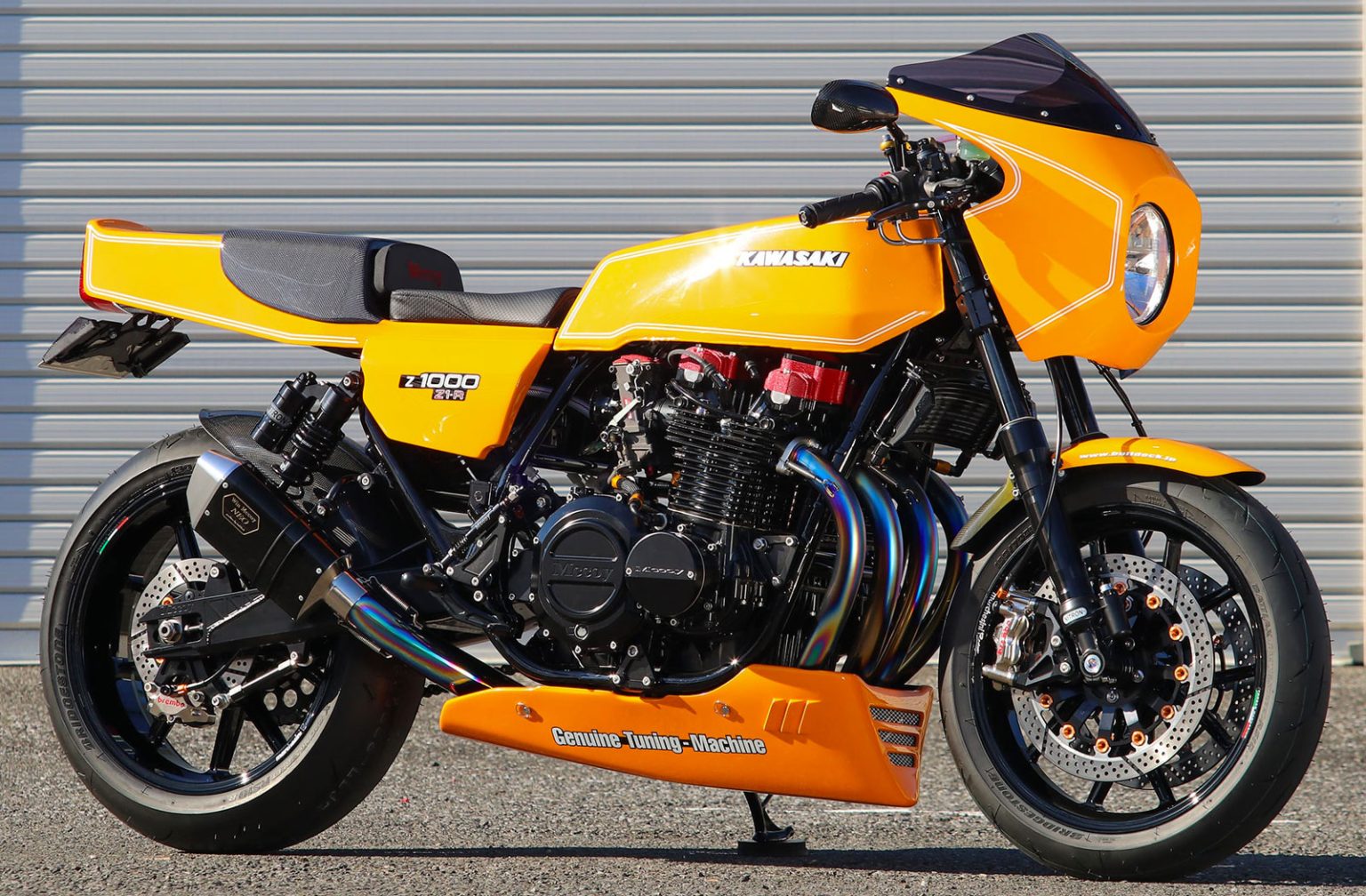 Bull Dock's Tangerine Kawasaki Z1-R - Return of the Cafe Racers