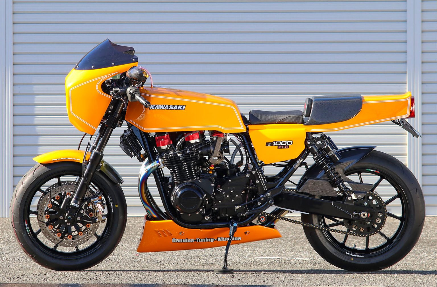Bull Dock's Tangerine Kawasaki Z1-R - Return of the Cafe Racers