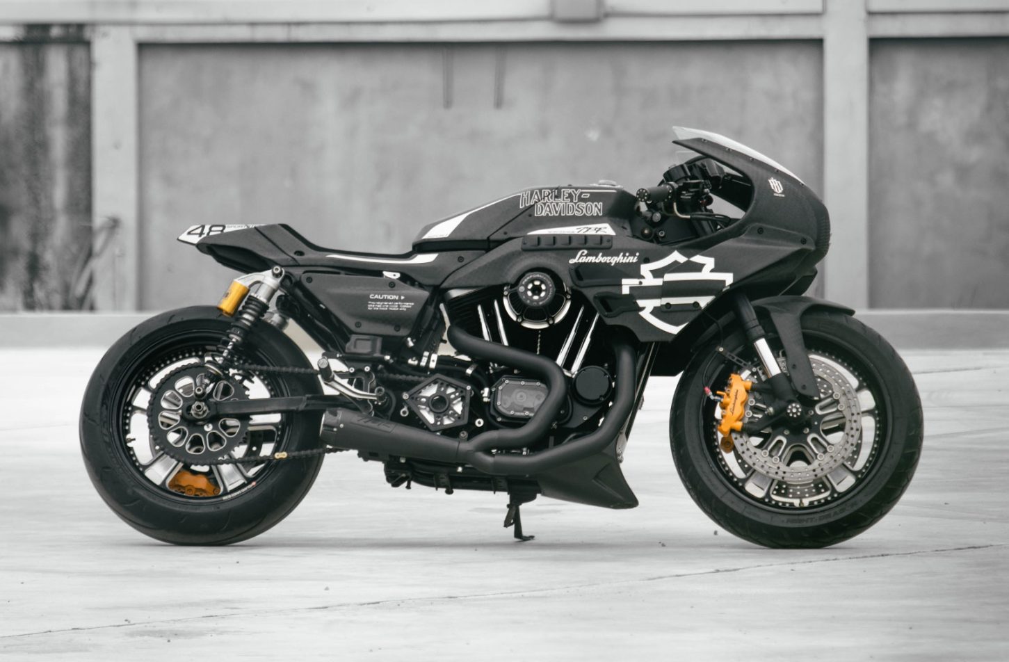 Slayed Sporty: FatBoy Design x Slayer House H-D Forty Eight - Return of ...
