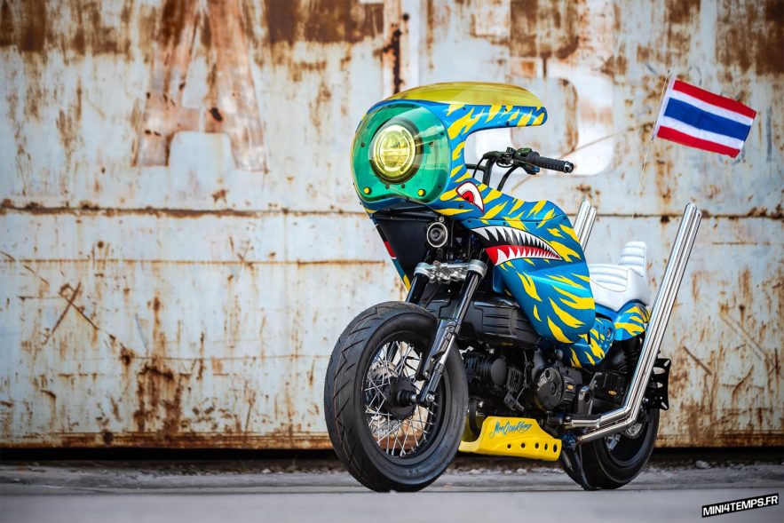 LocoMotif: MonQeyKing Honda Monkey 125 - Return of the Cafe Racers