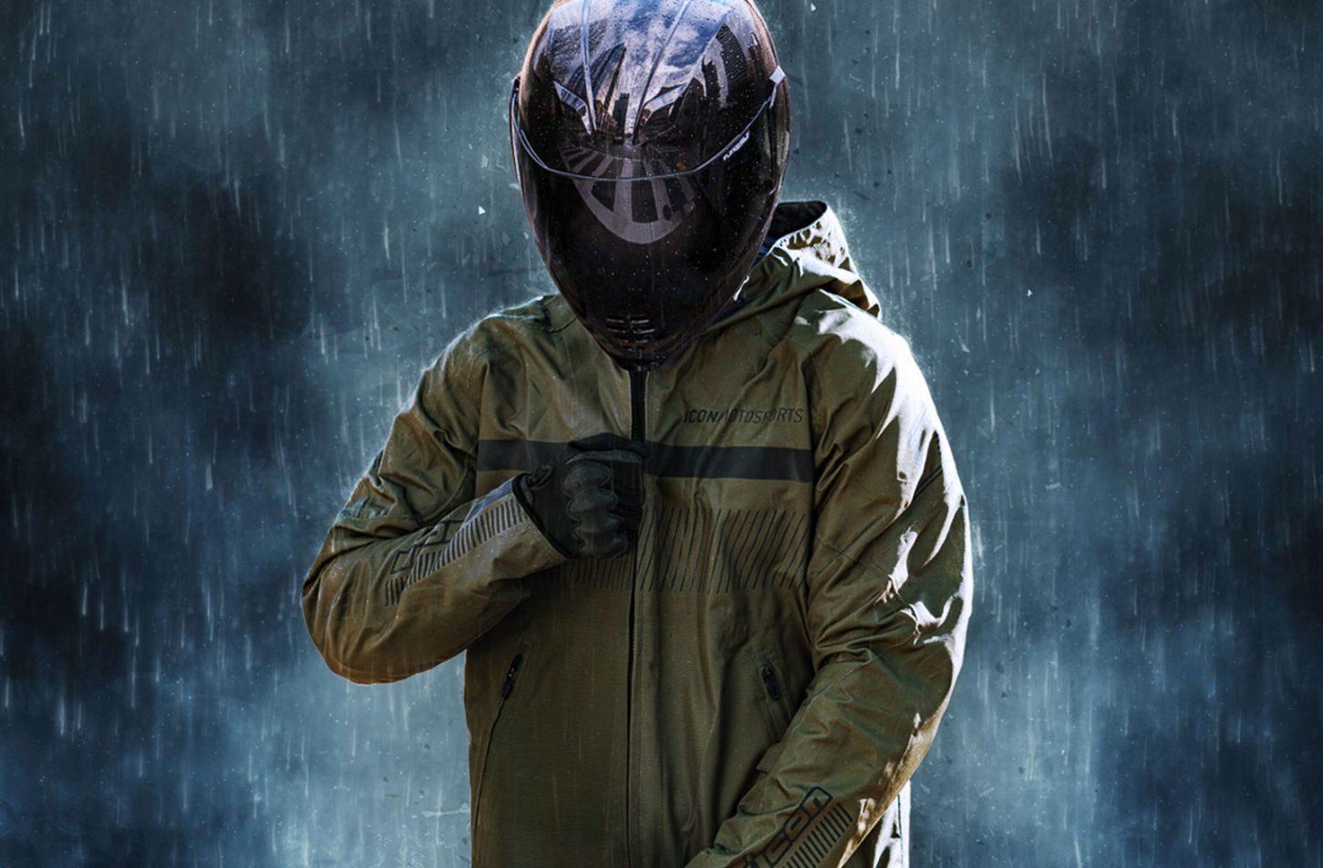 Riding Gear: Icon PDX3 WP Jacket - Return of the Cafe Racers