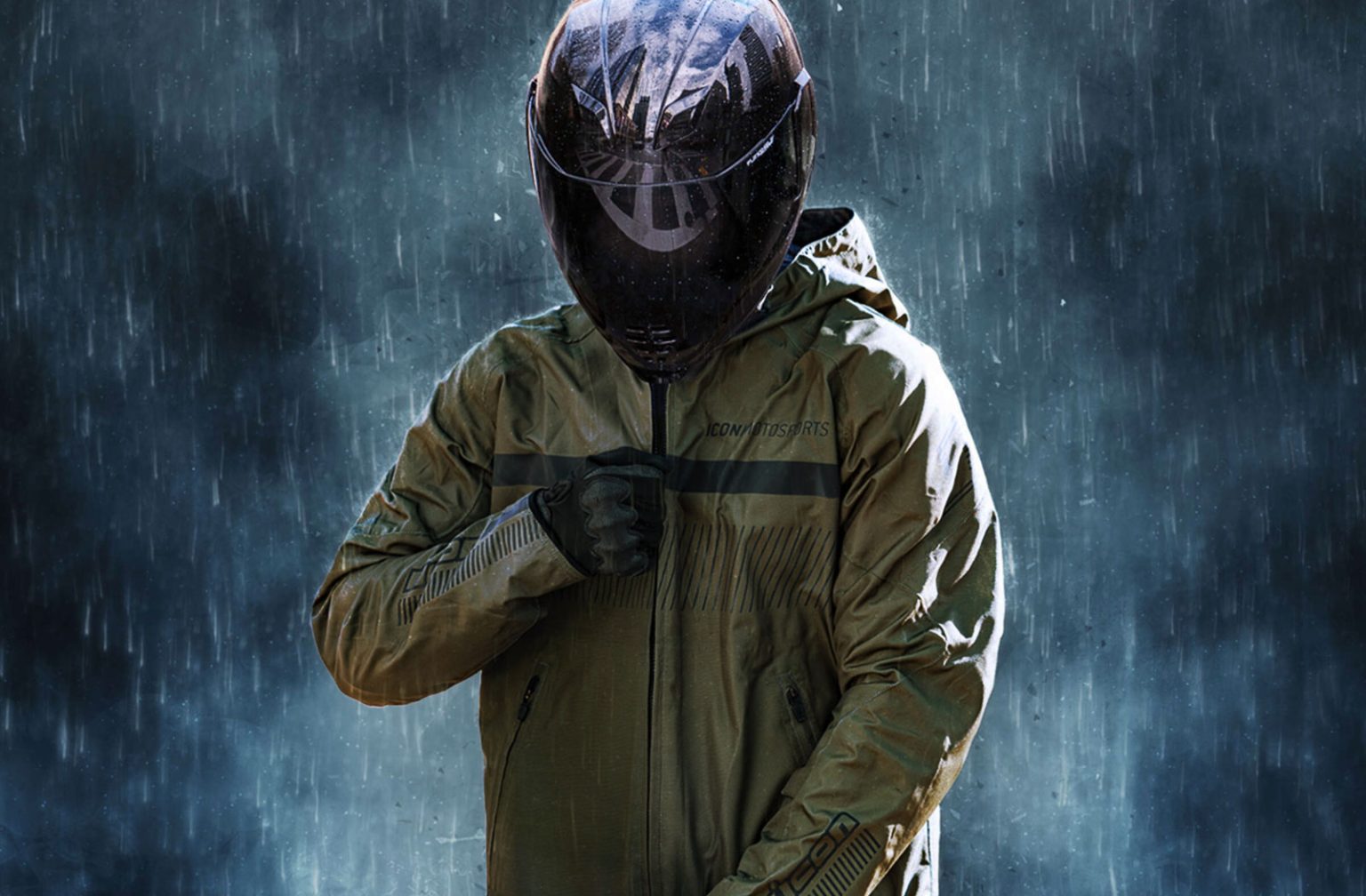 Riding Gear: Icon PDX3 WP Jacket - Return of the Cafe Racers