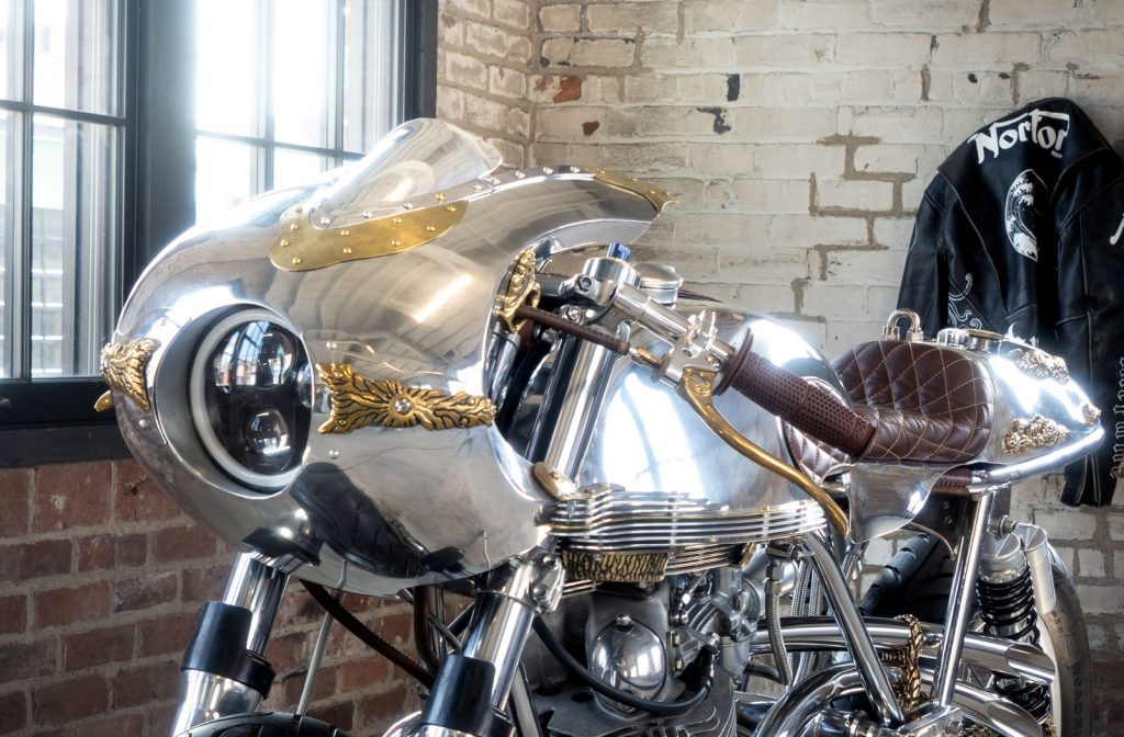 Asohka: Brent King's Norton Commando 850 - Return of the Cafe Racers