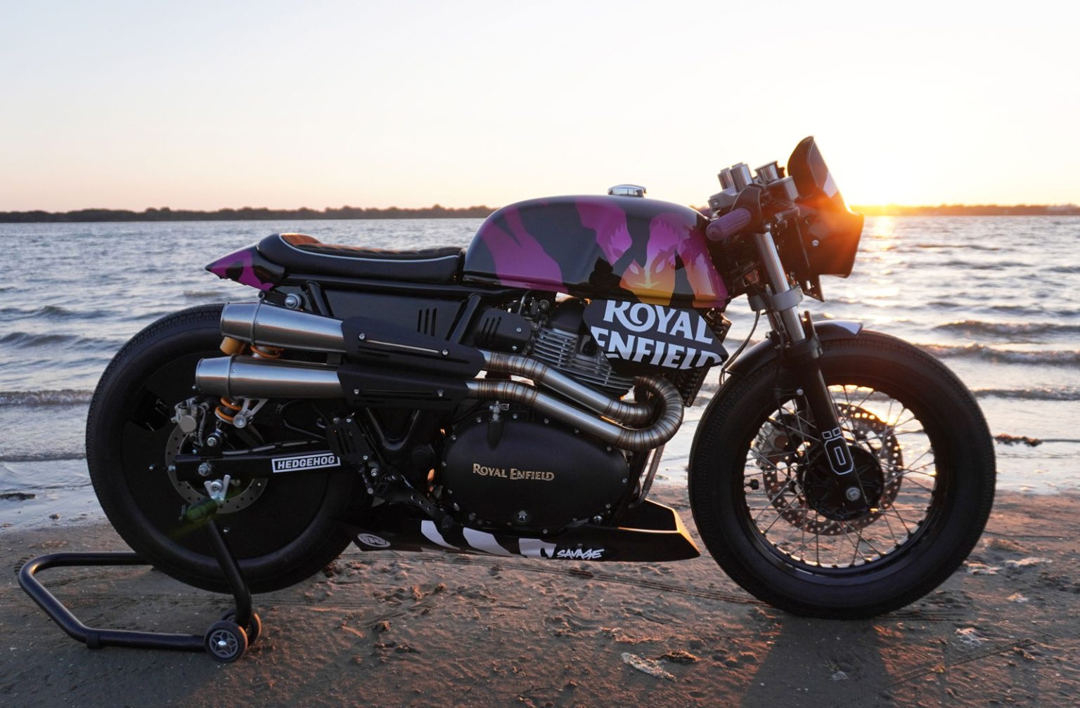 A Savage Six Fifty: Hedgehog Motorcycles Royal Enfield GT650 - Return ...