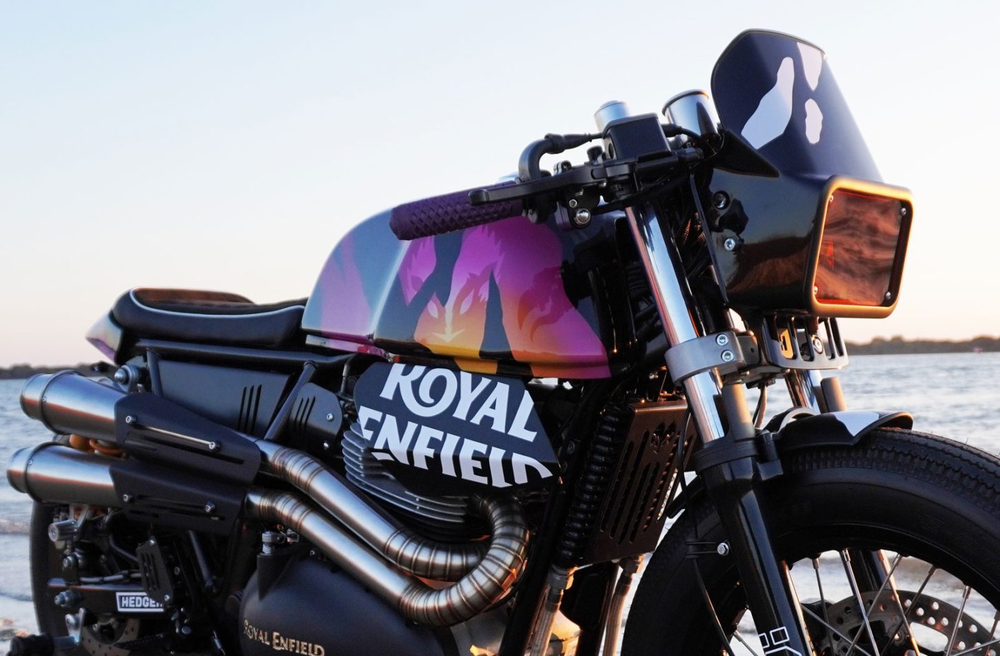 A Savage Six Fifty: Hedgehog Motorcycles Royal Enfield GT650 - Return ...