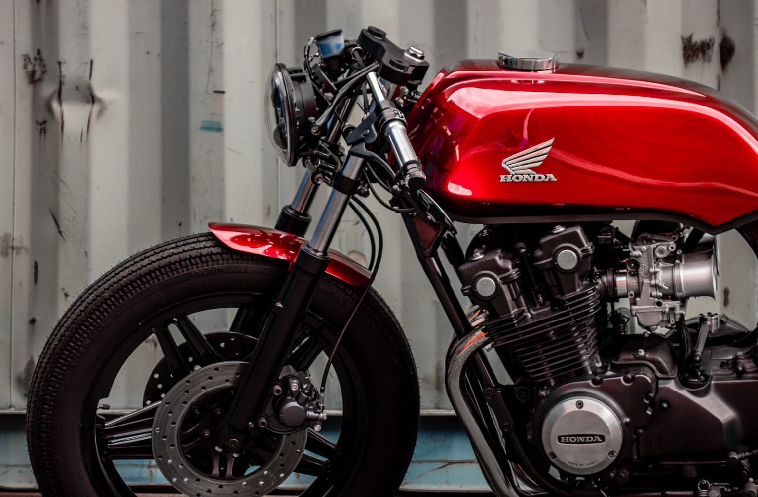 Scarlet Soul: Jax Garage Honda CB750F Cafe Racer - Return of the Cafe ...