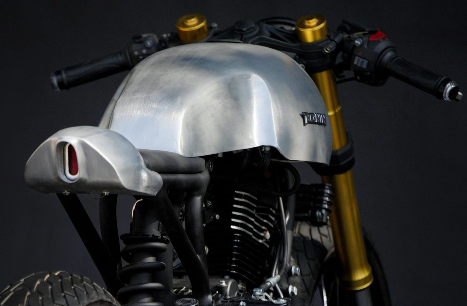 Wakizashi: Rajputana Customs TVS Ronin Cafe Racer - Return of the Cafe ...