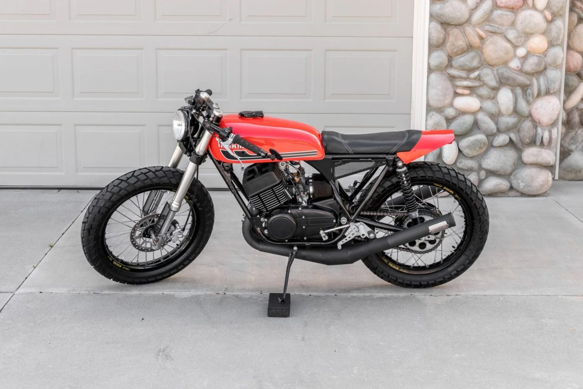 Bike Of The Day: 1975 Yamaha RD350 Cafe Racer - Return of the Cafe Racers