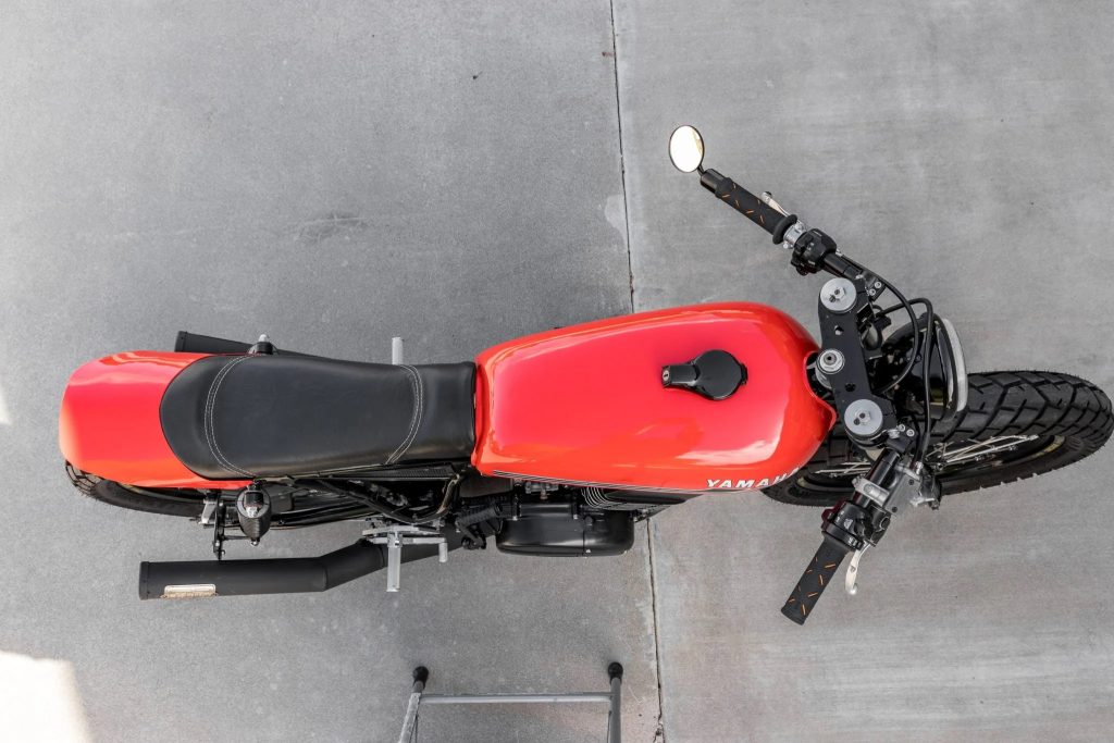 Bike Of The Day: 1975 Yamaha RD350 Cafe Racer - Return of the Cafe Racers