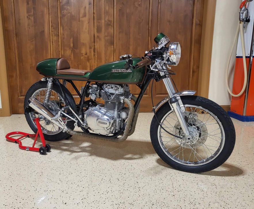 Bike Of The Day: 1973 Honda CB360G Cafe Racer - Return of the Cafe Racers