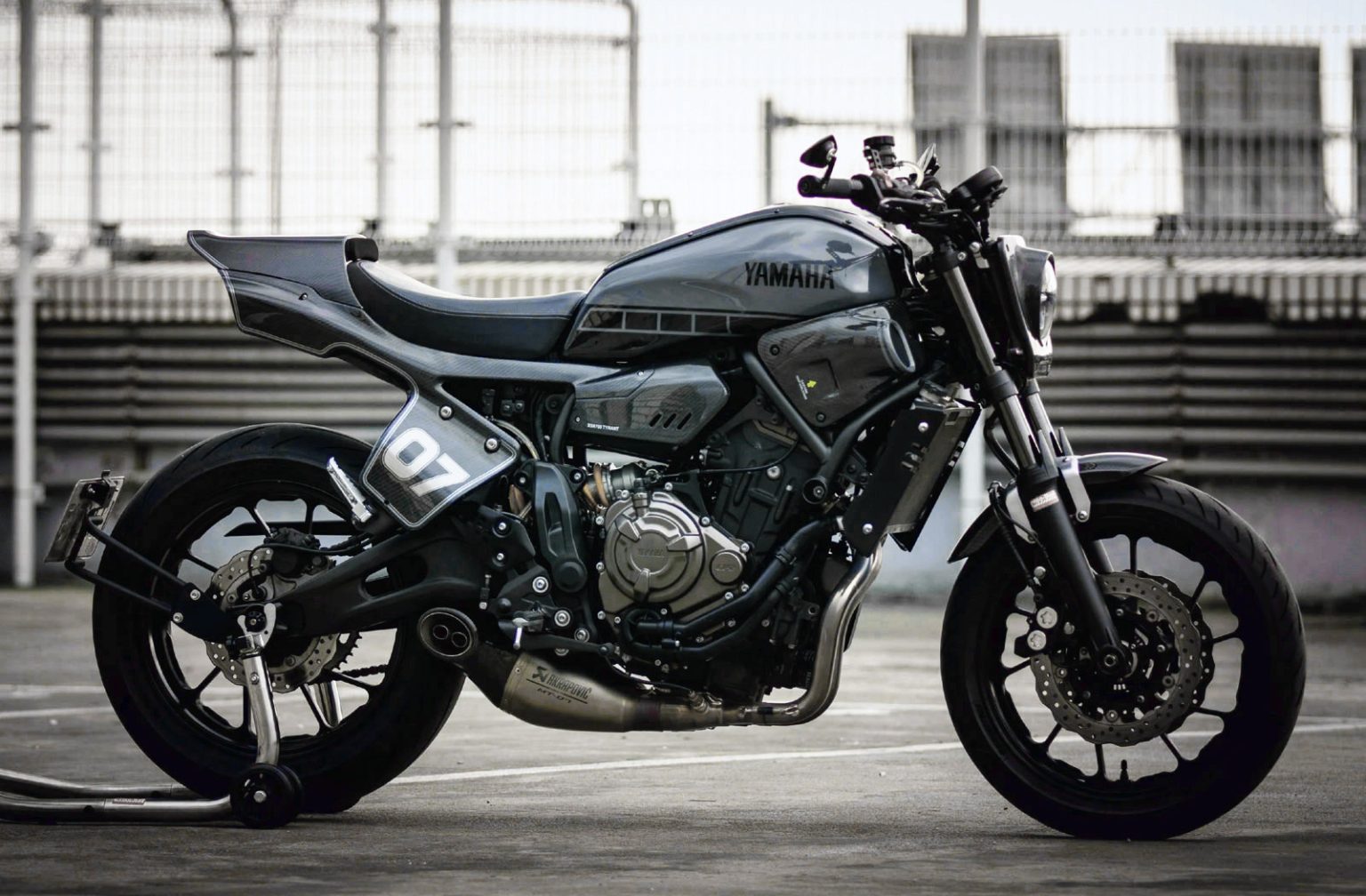 Carbon Copy: HooBue Yamaha XSR700 Tyrant - Return of the Cafe Racers