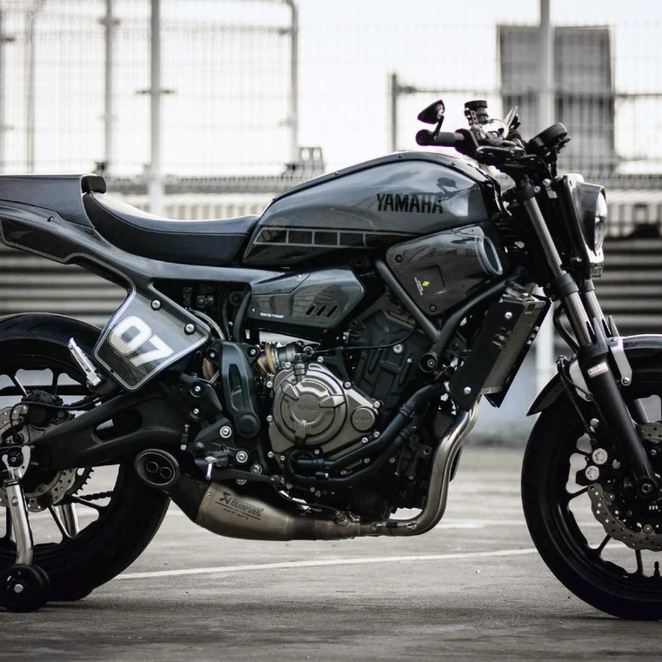 The 700GT: Rua Machines Yamaha XSR700 Scrambler - Return of the Cafe Racers