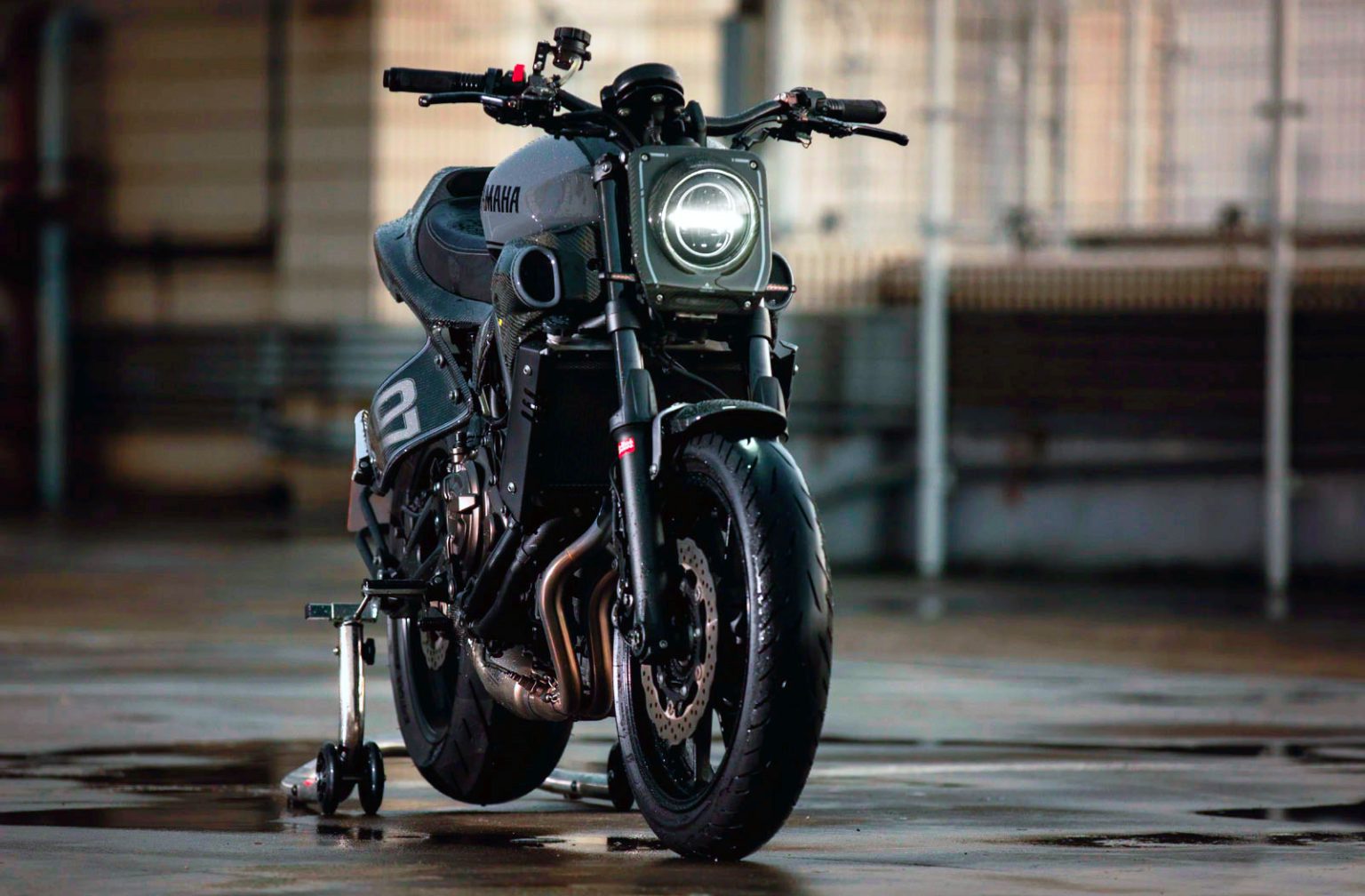 Carbon Copy: HooBue Yamaha XSR700 Tyrant - Return of the Cafe Racers