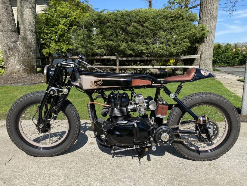 Bike Of The Day: Custom Triumph “TT Deluxe” - Return of the Cafe Racers