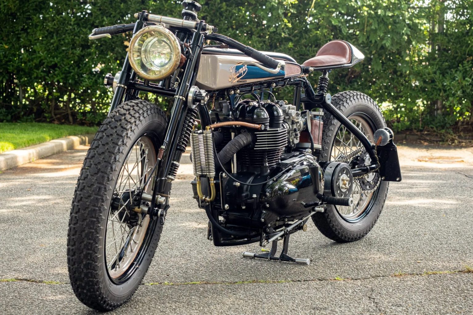 Bike Of The Day: Custom Triumph “TT Deluxe” - Return of the Cafe Racers