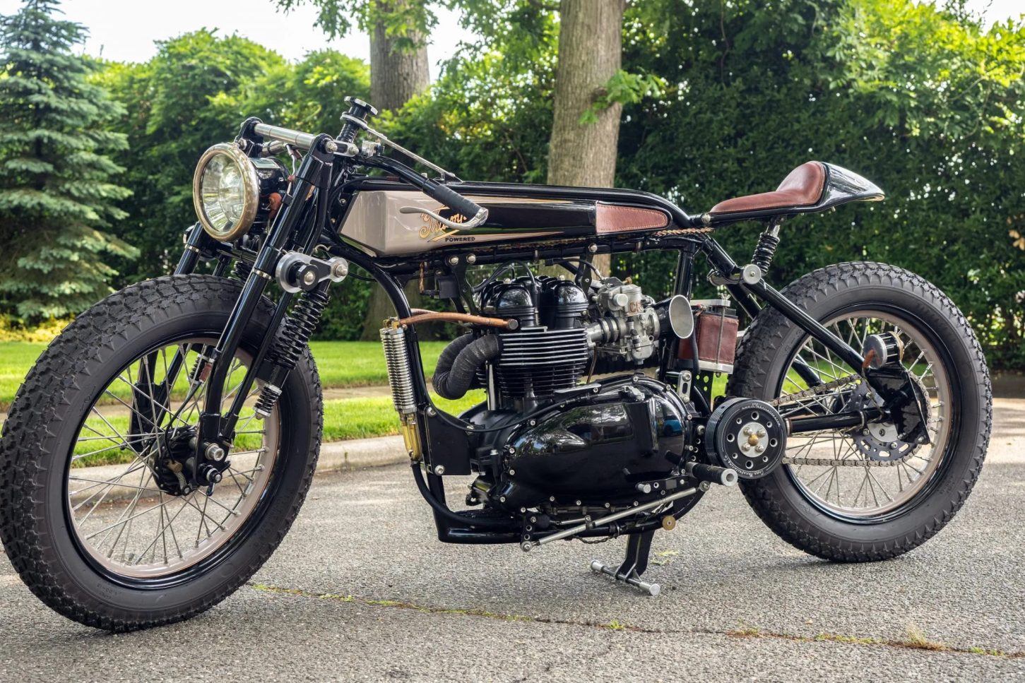 Bike Of The Day: Custom Triumph “TT Deluxe” - Return of the Cafe Racers