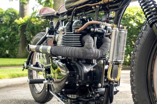 Bike Of The Day: Custom Triumph “TT Deluxe” - Return of the Cafe Racers