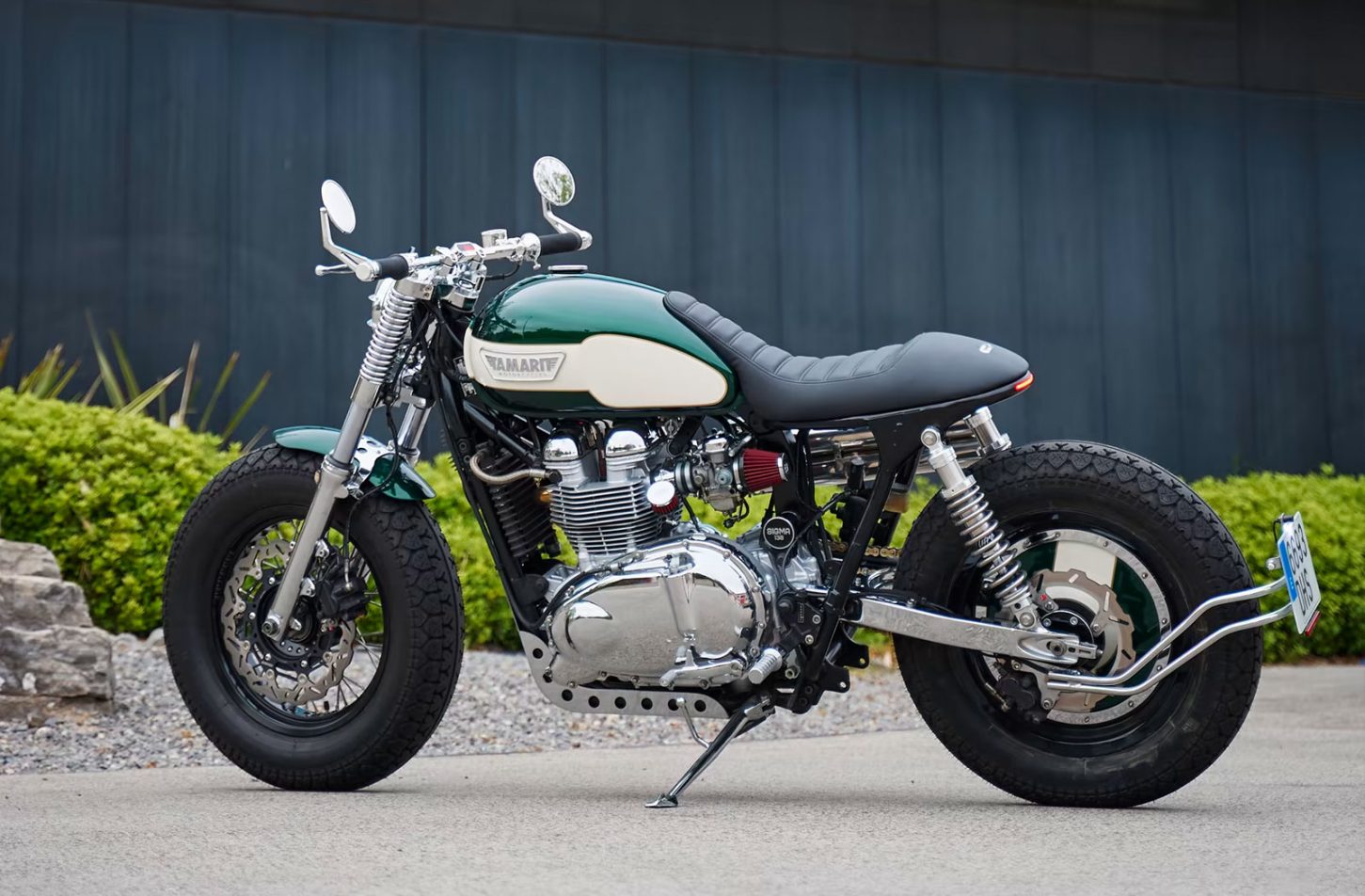 The Lone Wolf: Tamarit Motorcycles Sigma T100 - Return of the Cafe Racers