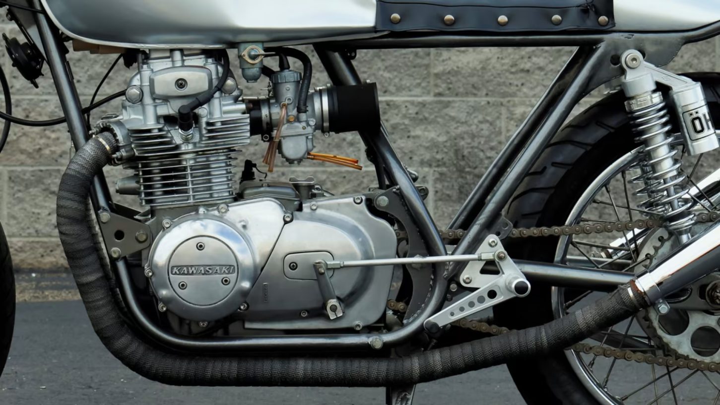 Bike Of The Day: 1974 Kawasaki KZ400 Cafe Racer - Return of the Cafe Racers