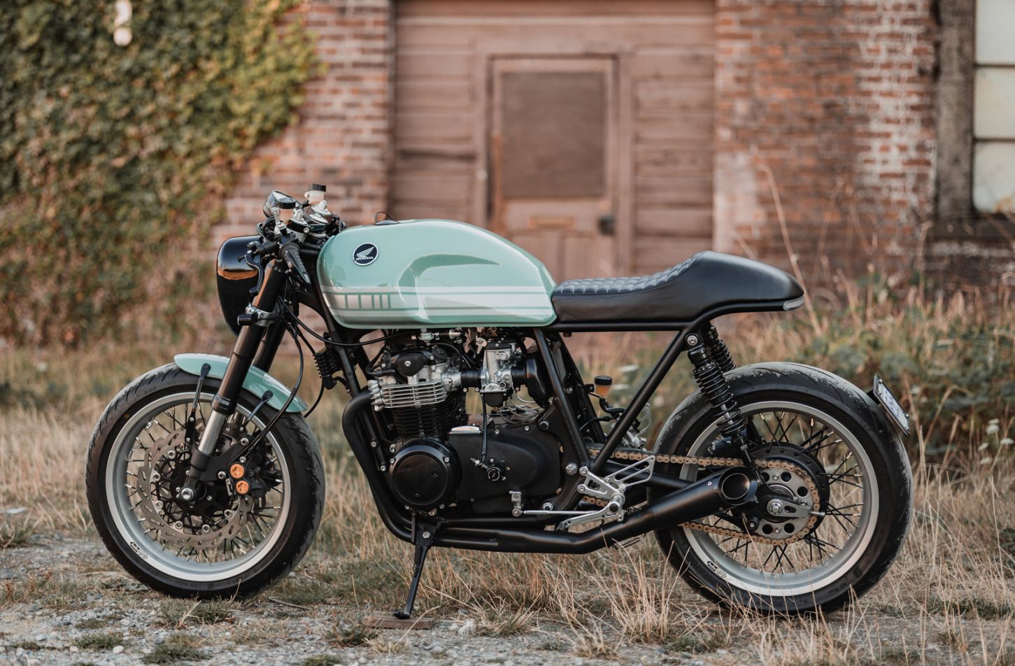 Hannah: Steven Wilson's Honda CB500 K2 - Return of the Cafe Racers