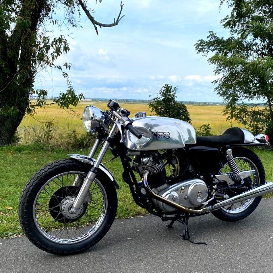 Ed Norton Commando Cafe Racer - Return of the Cafe Racers