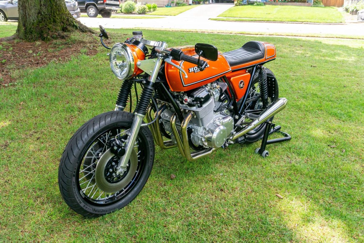 Bike Of The Day: 1975 Honda CB750 Super Sport Cafe Racer - Return of the Cafe Racers