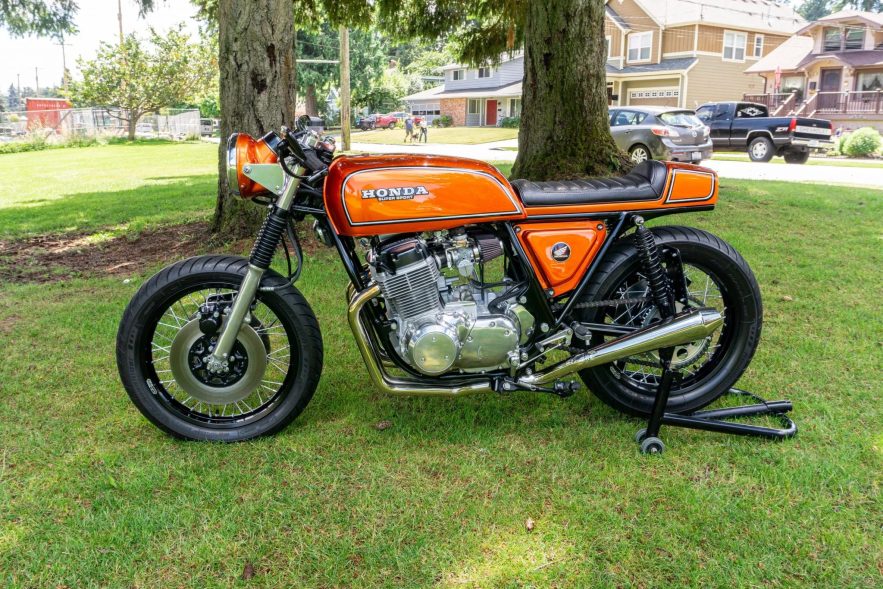 Bike Of The Day: 1975 Honda CB750 Super Sport Cafe Racer - Return of the Cafe Racers