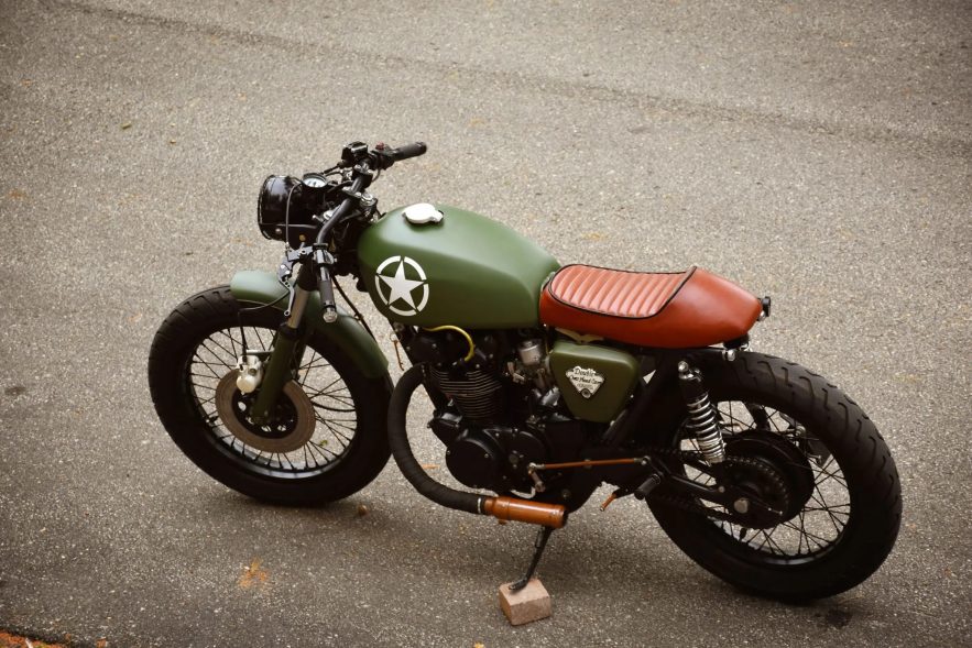 Bike Of The Day: 1971 Honda CB450 Army Cafe - Return of the Cafe Racers