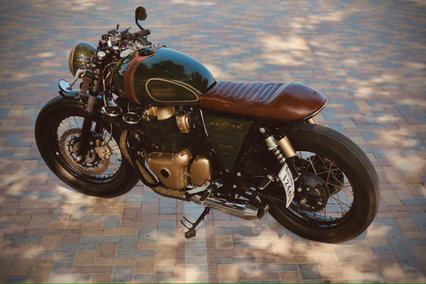 Bike Of The Day: 2021 Royal Enfield Interceptor 650 'Spitfire' - Return ...