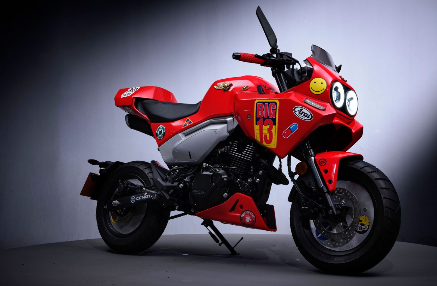 アキラ AKIRA: 13 Lucky Monkey CFMoto XO Papio Kaneda - Return of the Cafe ...