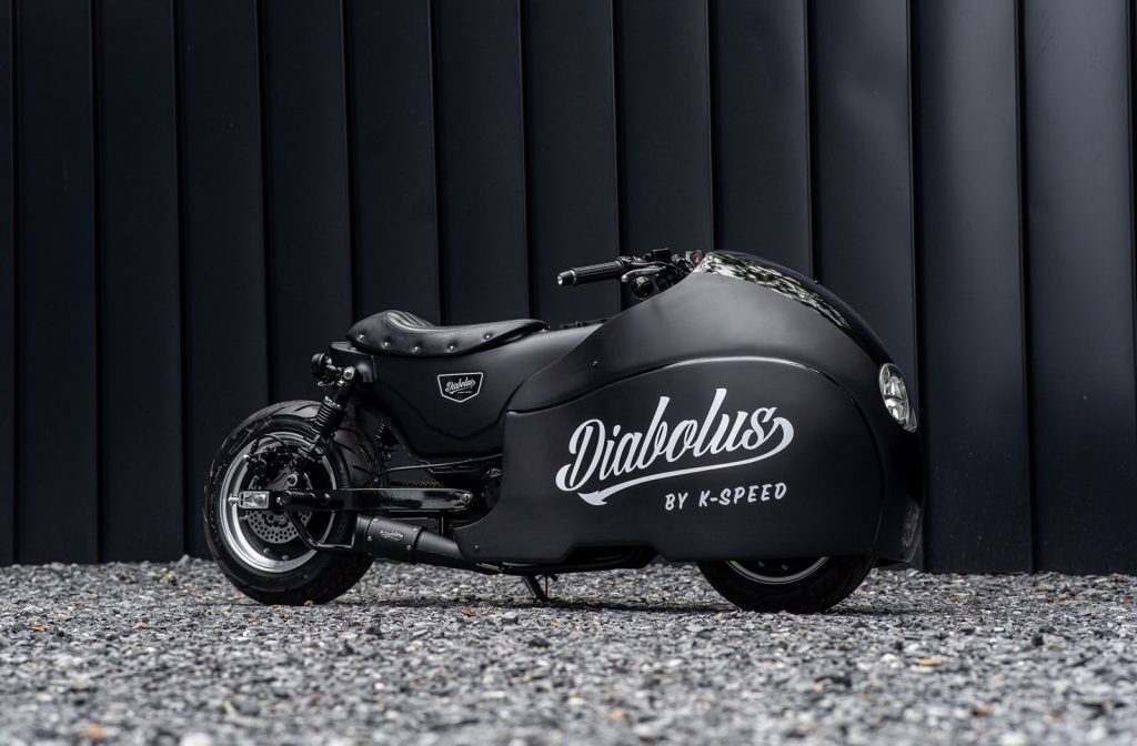 Hell Hound: K-Speed Dustbin Honda DAX 125 - Return of the Cafe Racers