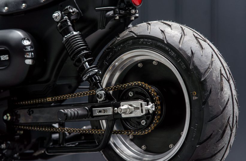 Hell Hound: K-Speed Dustbin Honda DAX 125 - Return of the Cafe Racers