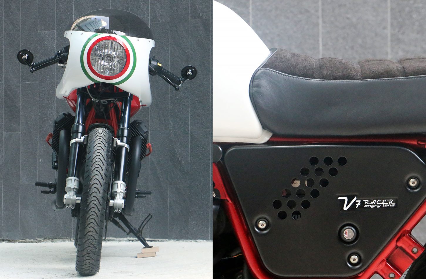 A Sportier Racer: Angry Lane Moto Guzzi V7 Cafe Racer - Return of the ...