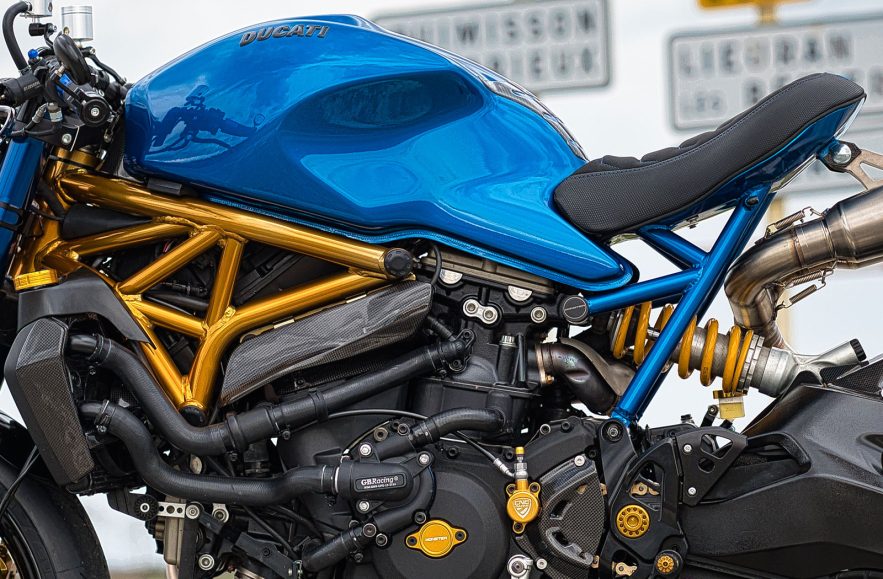 Rolling Icon: Jerem Motorcycle Ducati Monster 821 - Return of the Cafe ...