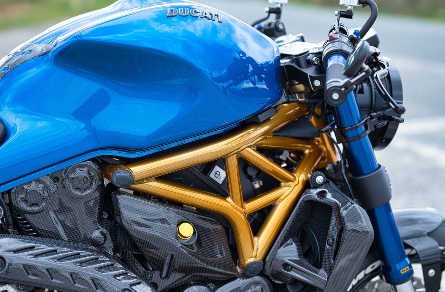 Rolling Icon: Jerem Motorcycle Ducati Monster 821 - Return of the Cafe ...