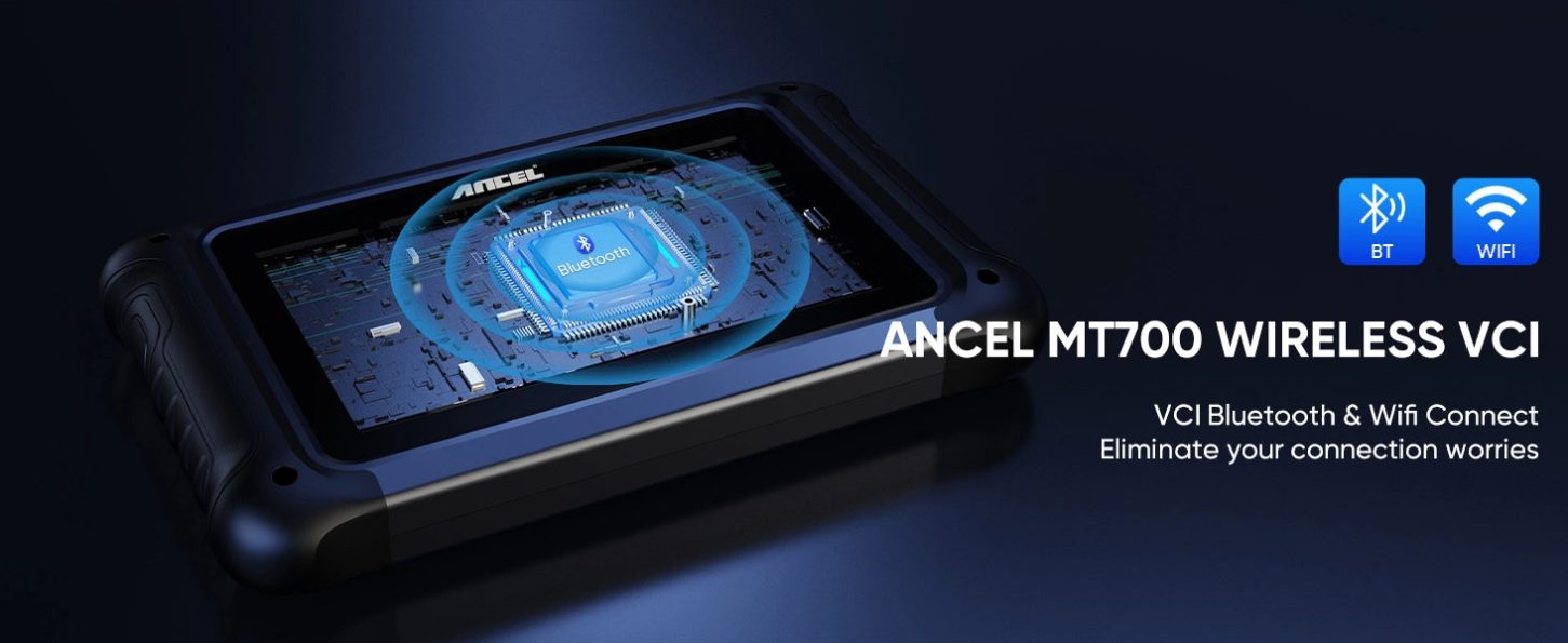 ANCEL MT700: Motorcycle Full System Diagnostic Tool OBD2 Scanner ...