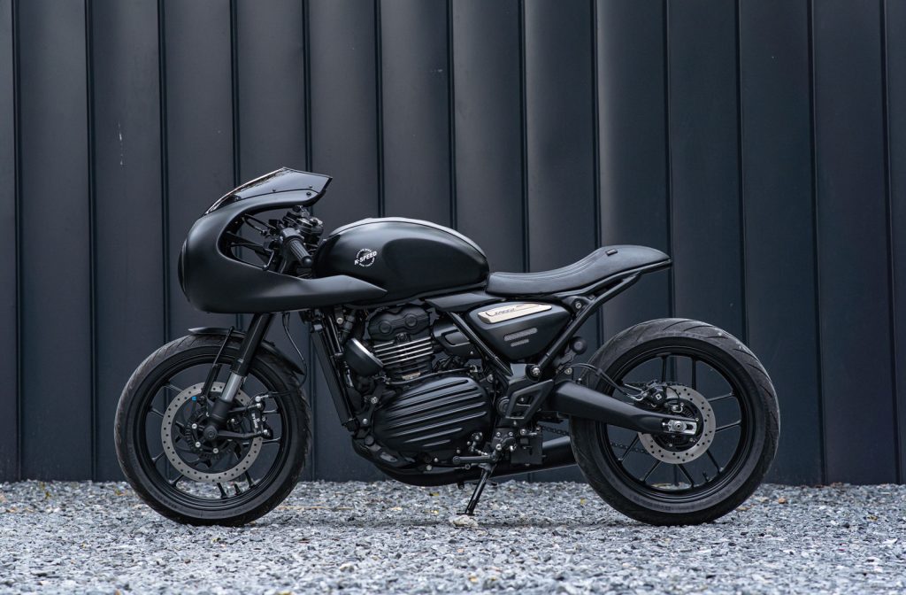 Back in Black: K-Speed Triumph Speed 400 cafe racer - Return of the ...