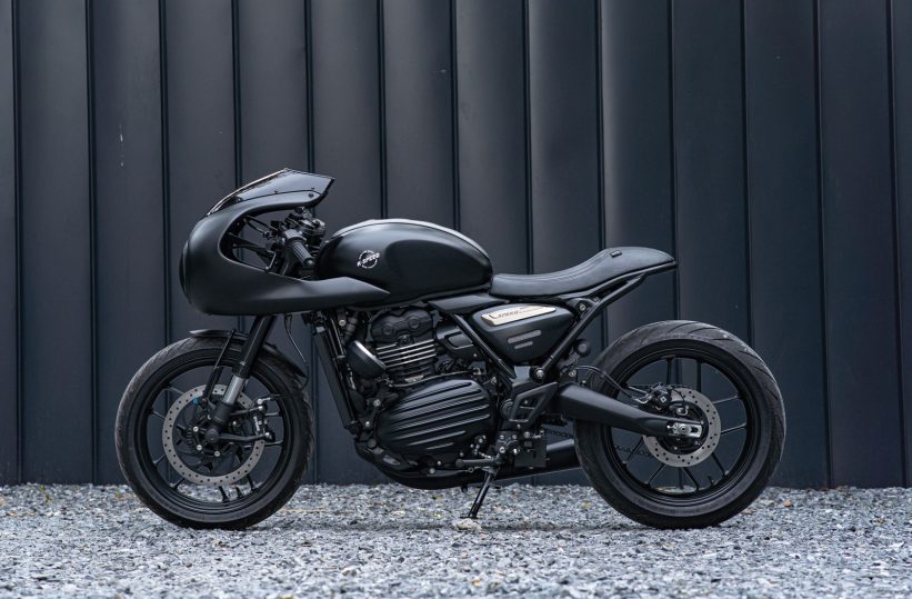 Back in Black: K-Speed Triumph Speed 400 cafe racer - Return of the ...