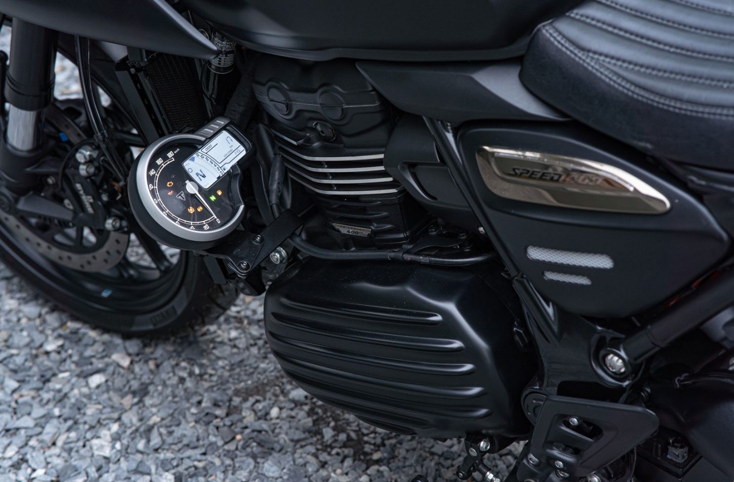 Back in Black: K-Speed Triumph Speed 400 cafe racer - Return of the ...